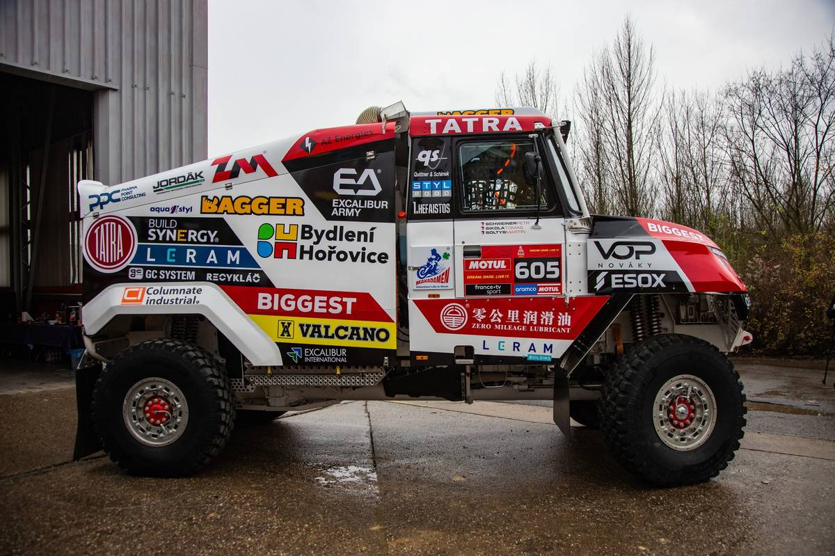 Foto: Nová tatrovka na Dakar: Buggyra ji navrhovala s pomocí AI, vývoj ...