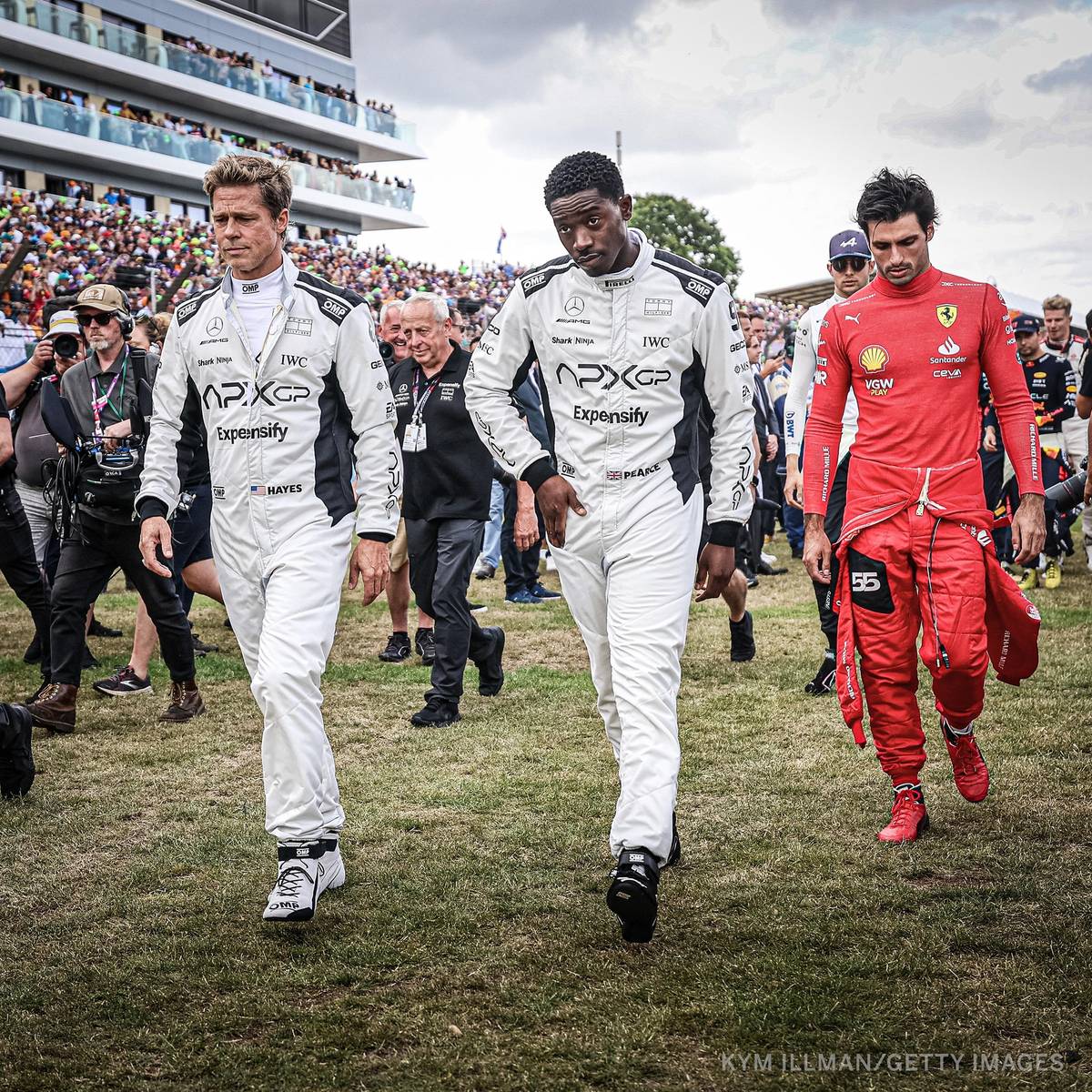 Foto: Brad Pitt jako pilot F1, Lewis Hamilton producentem: Nový závodní ...