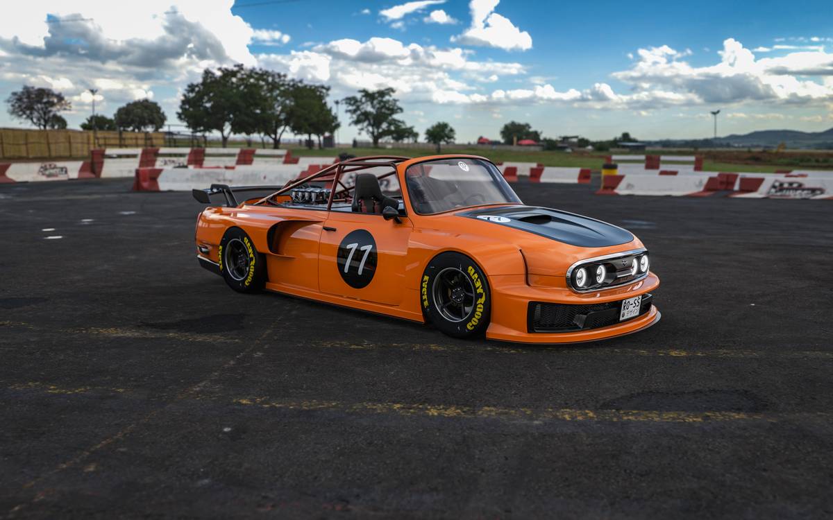 Foto: Český designér navrhl otevřenou závodní Tatru T603. Má bojové ...