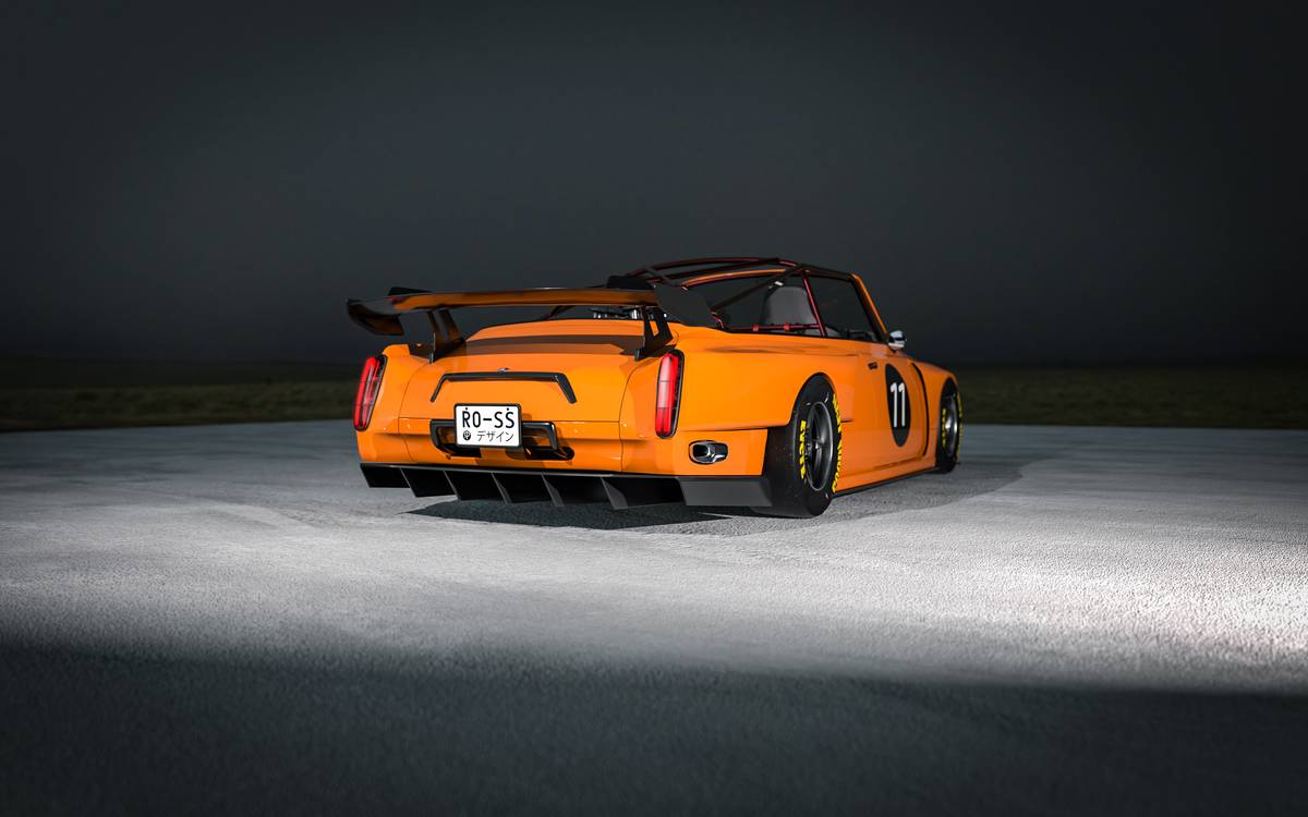 Foto: Český designér navrhl otevřenou závodní Tatru T603. Má bojové ...