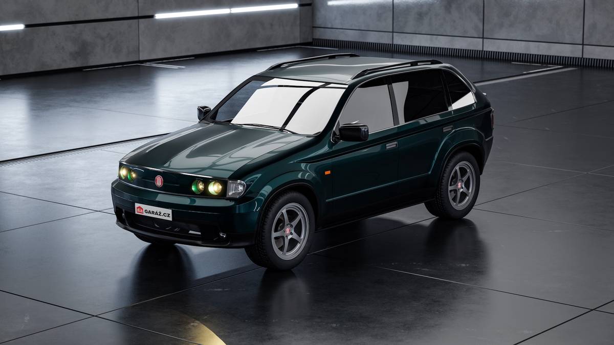 Foto: Kdyby se Tatra rozhodla kromě sedanu T700 vyvinout i SUV, vypadalo by takto. Model T700 S ...